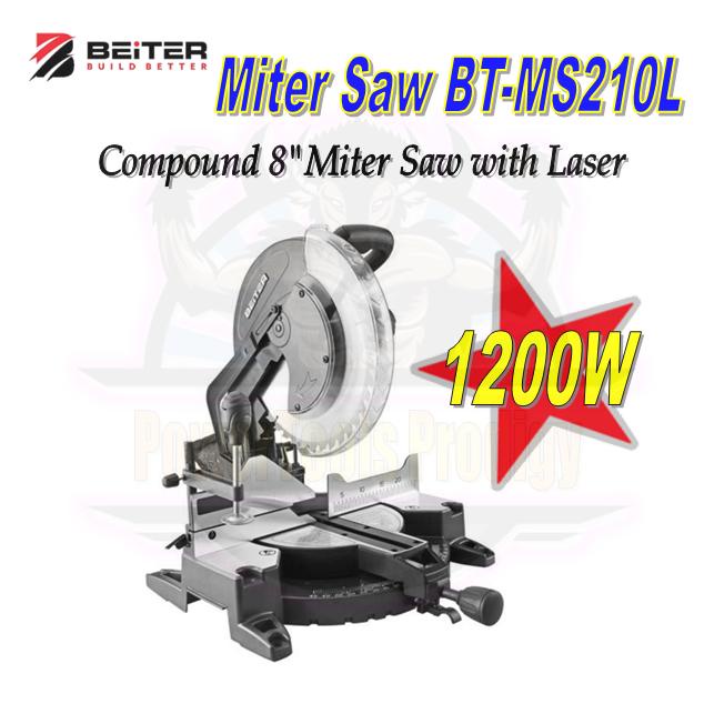 BEITER MITRE SAW WITH LASER BT-MS210L | Shopee Singapore