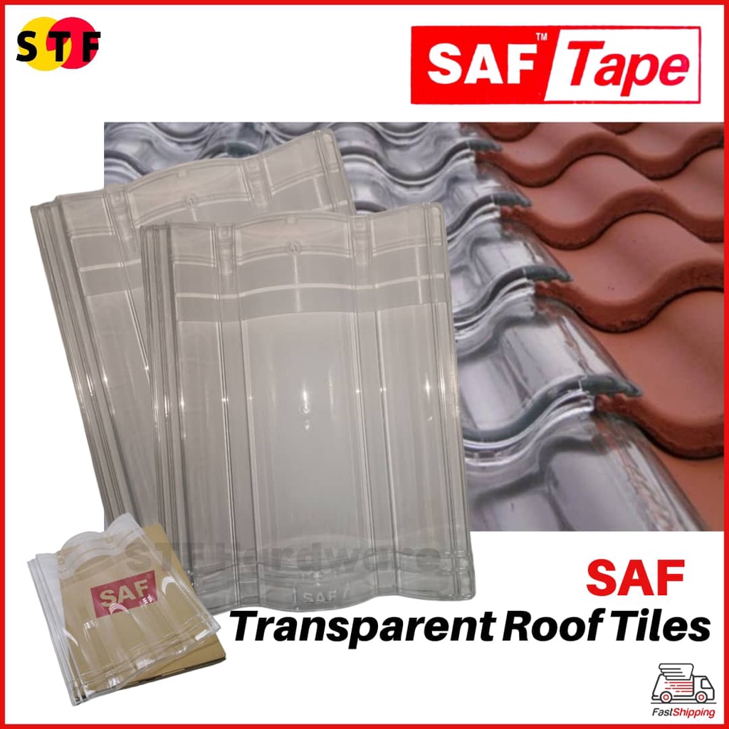 SAF Elabana Transparent Natural Light Roof Tiles / Transparent Roof ...