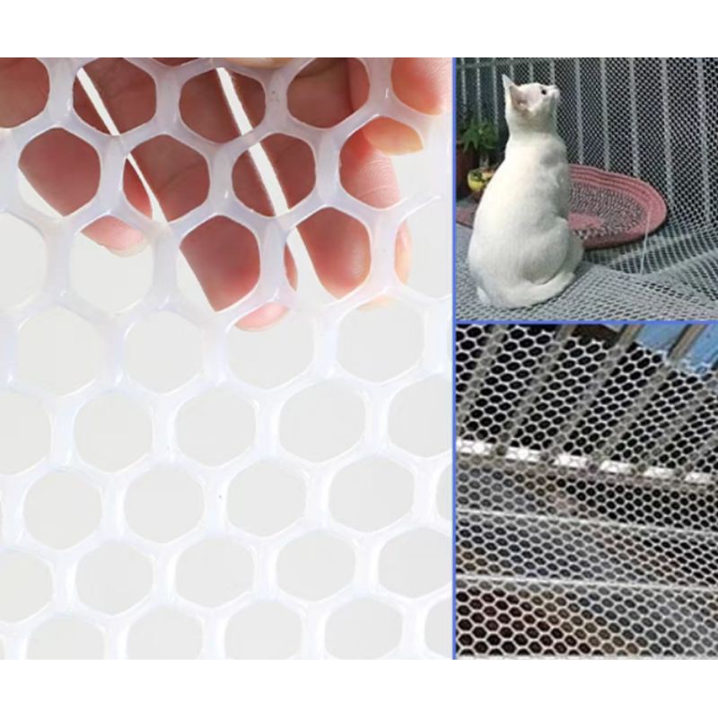 [SG stock] Cat window mesh proof plastic mat 1.2 cm hole pet safe ...