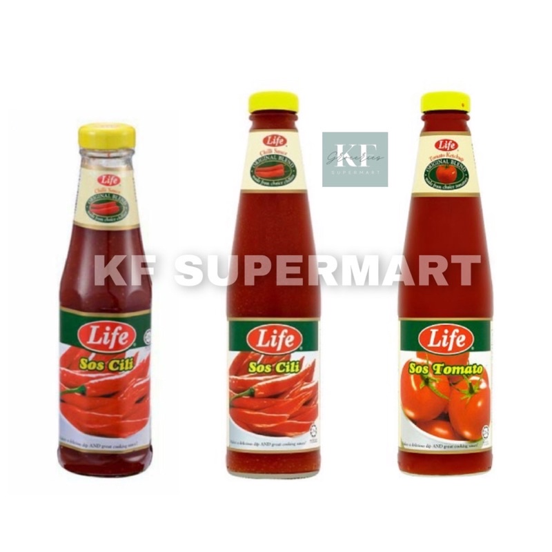 Life Sos Cili/Chilli Sauce|Life Sos Tomato Ketchup|Tomato Sauce|Life ...