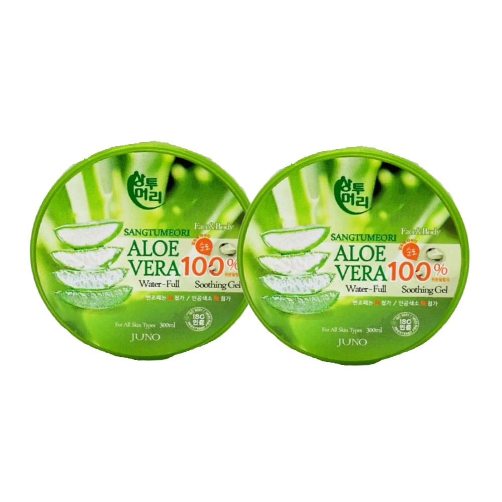 Bundle 1/2/3/4/5/6 - Juno Aloe Vera Gel 100% Soothing Gel 300ml for ...