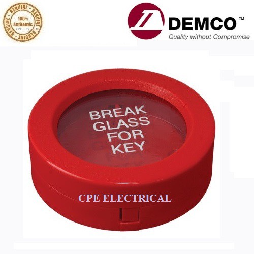 DEMCO D-106 BREAK GLASS EMERGENCY KEY BOX GLASS BREAKING KEY BOX ...