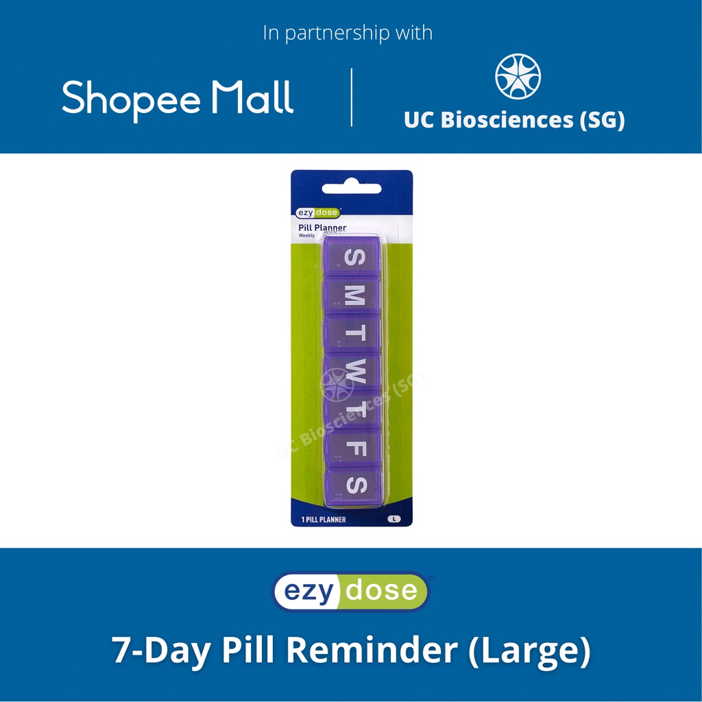 Ezy Dose® 7-Day Pill Reminder (Large) | Shopee Singapore