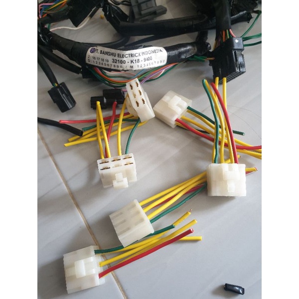 Kiprox 6 pin 5 cable kiprok connector socket RS41 Motorcycle Regulator ...