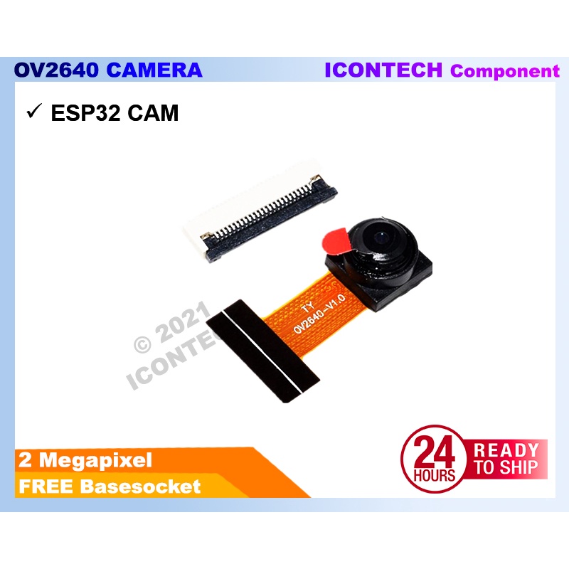 OV2640 Camera Module CMOS Image Sensor Module 2 Megapixel Camera ESP32 Camera Lens 2640 | Shopee ...