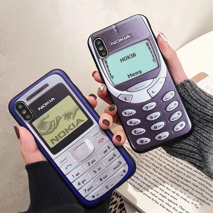 NOKIA Soft Case TPU Retro Phone Case For Samsung S22 Ultra S21 Plus S20 ...