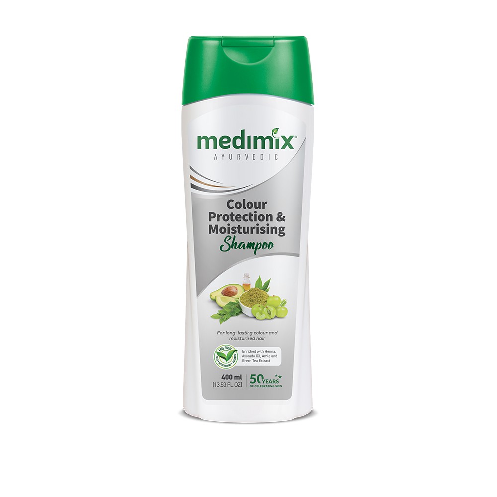 Medimix Ayurvedic Colour Protection and Moisturising Shampoo 400ml ...