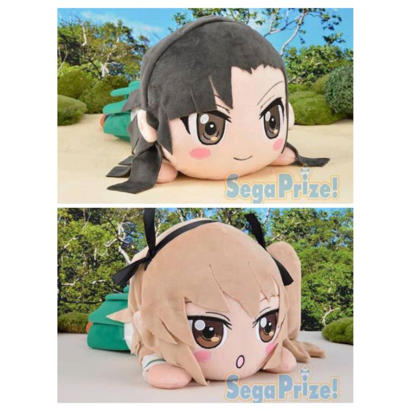 Girls Und Panzer - Shimada Alice & Nishi Kinuyo Mega Jumbo Nesoberi ...