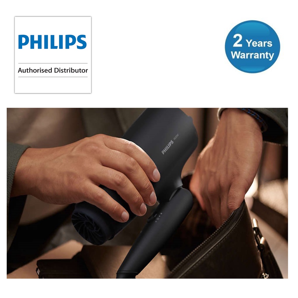 Philips 1600W 3000 Series Hair Dryer With Diffuser BHD308/13 | Shopee Singapore