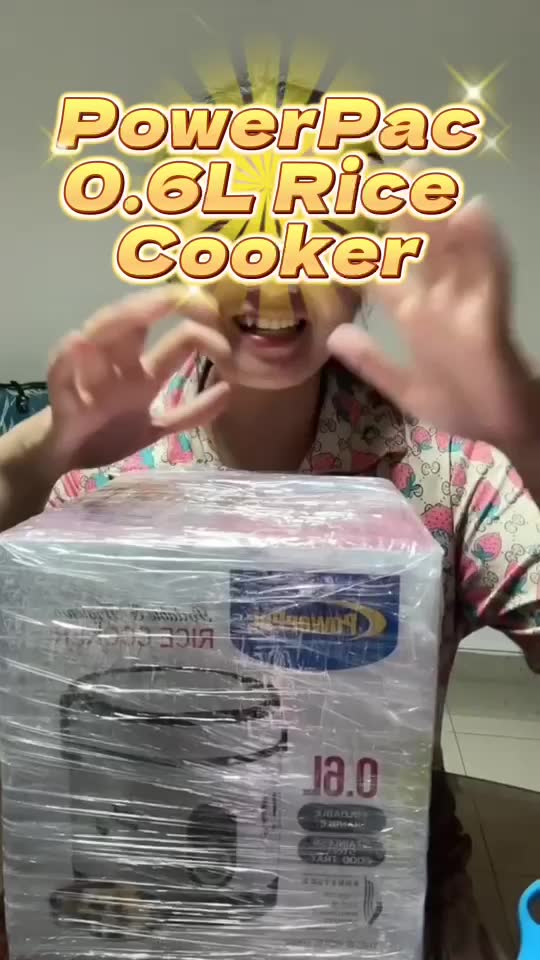 PowerPac Mini Rice Cooker, Electirc Lunch Box 0.6L/1.2L (PPRC09/PPRC113 ...