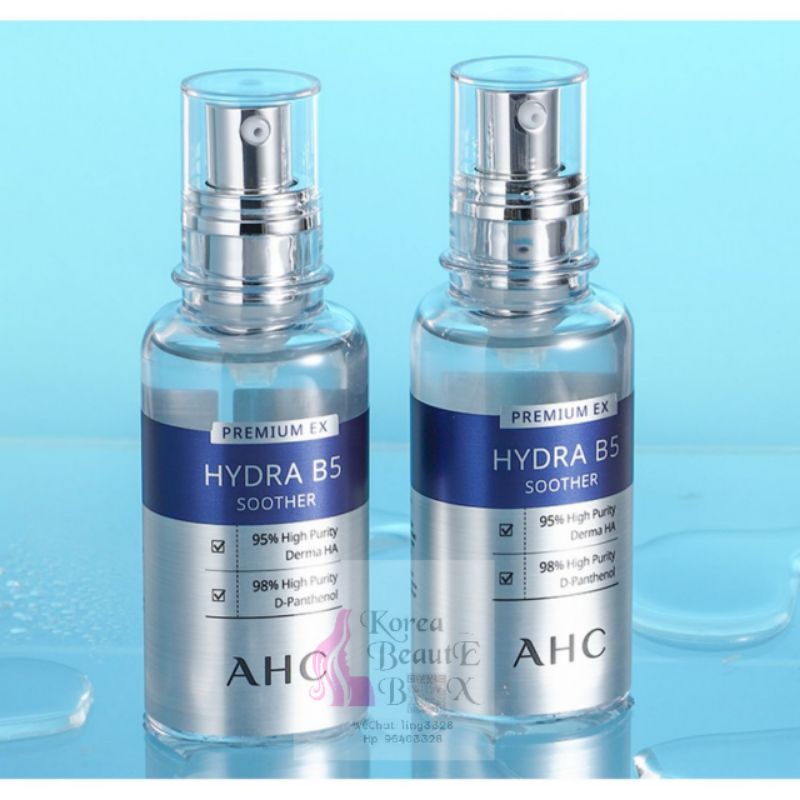 AHC PREMIUM EX HYDRA B5 SOOTHER 50ml | Shopee Singapore