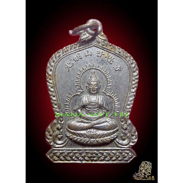 新加坡宏船法师镀银版释迦牟尼佛(rian shakyamuni buddha/silver coated.master hong choon ...