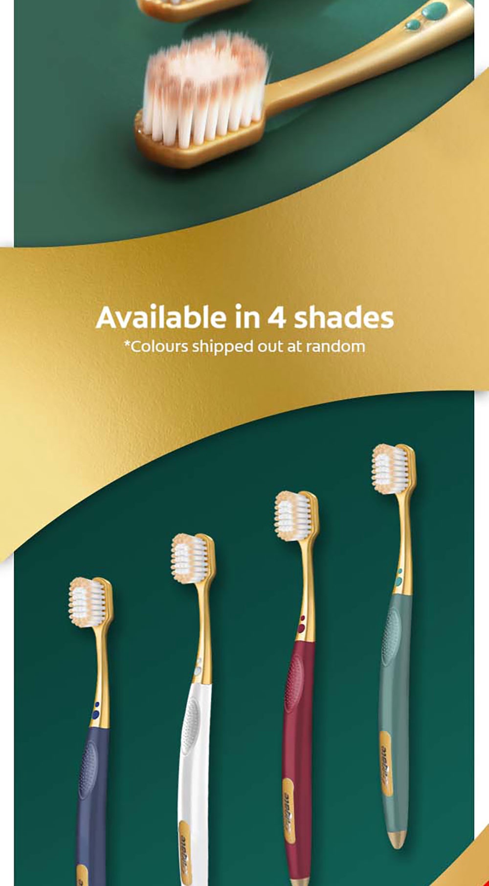 Colgate Easy Comfort Wide Head/Charcoal Spiral Super Soft Toothbrush 4s ...