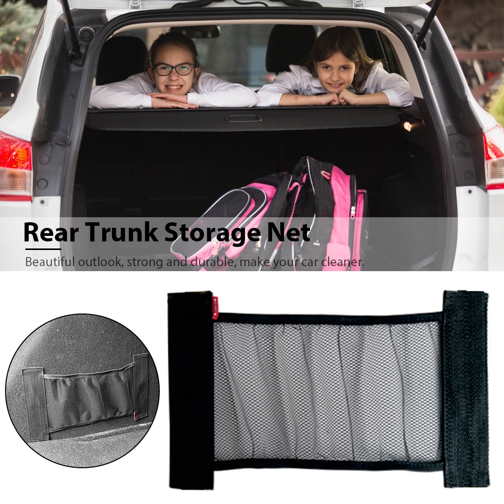 Multifunction Magic Sticker Car Storage Net/High ElasticAuto Trunk Seat ...