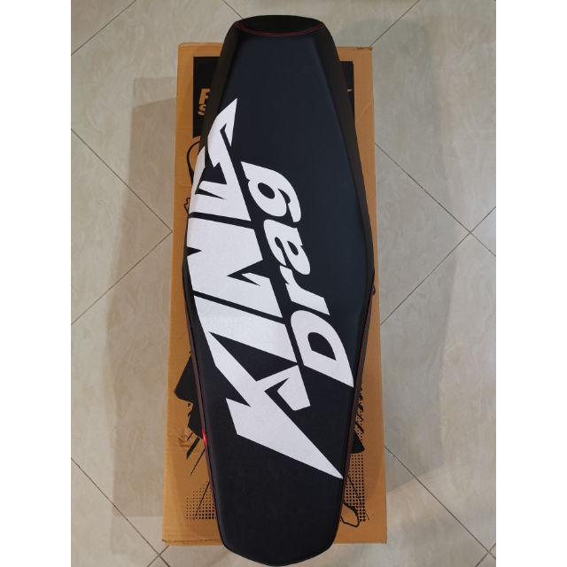 King drag seat cushion corak baru logo besar for y15zr | Shopee Singapore