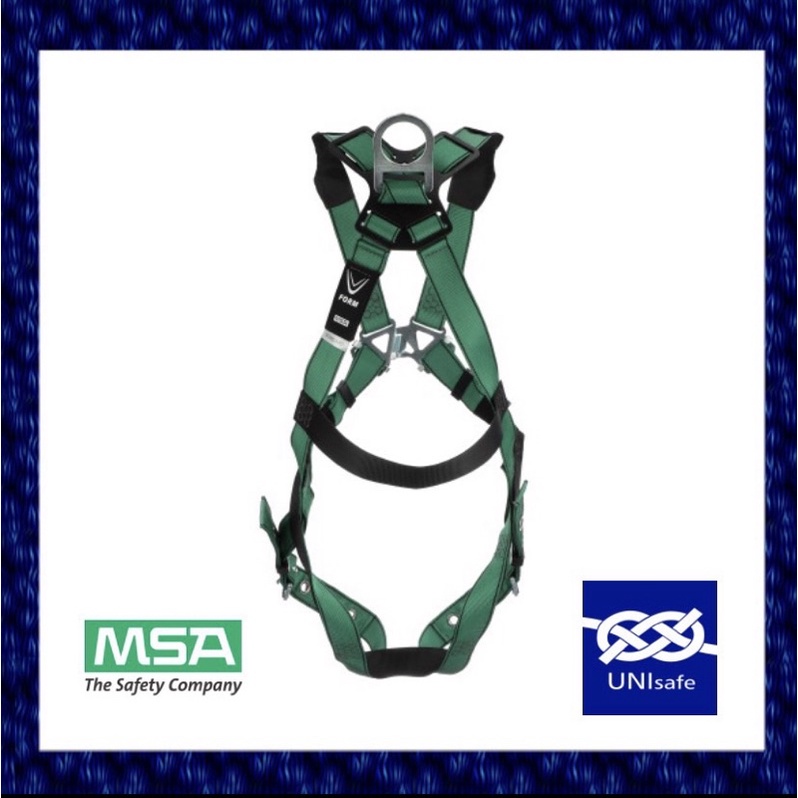 MSA V-FORM Back & Chest D-Ring Harness | Shopee Singapore