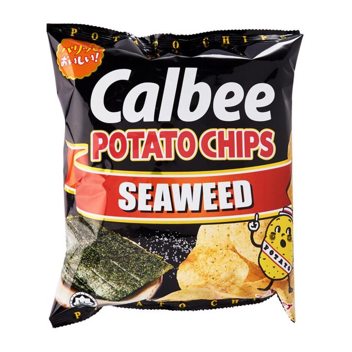 Calbee Assorted Flavours Potato Chips (Hot & Spicy/Seaweed/Sour Cream ...