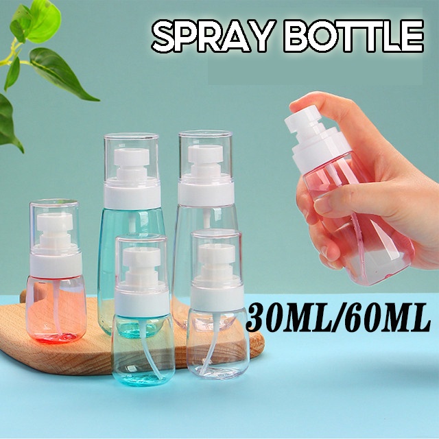 60/30ML Disinfectant Spray Bottle Alcohol Spray Bottle for Facial ...