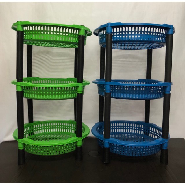 Multi-purpose Storage Rack Round Shape (Stackable) | Shopee Singapore