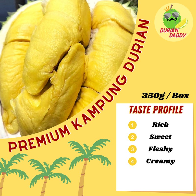 DURIAN DADDY ★ LOCAL SELLER ★ Fresh Malaysian Durians Daily, Rich Thick ...