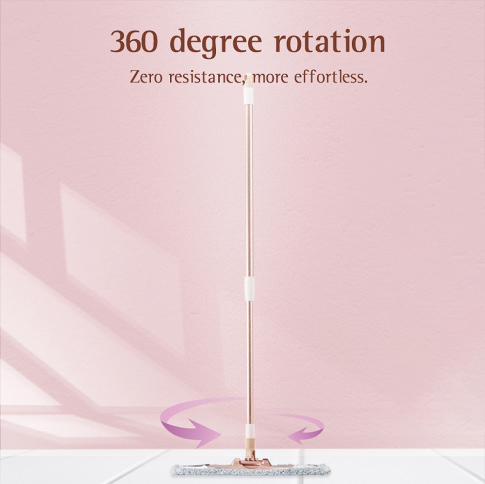 Farcent Easy Flat Mop Silver ion Antibacterial Fiber Mop Head Refill ...