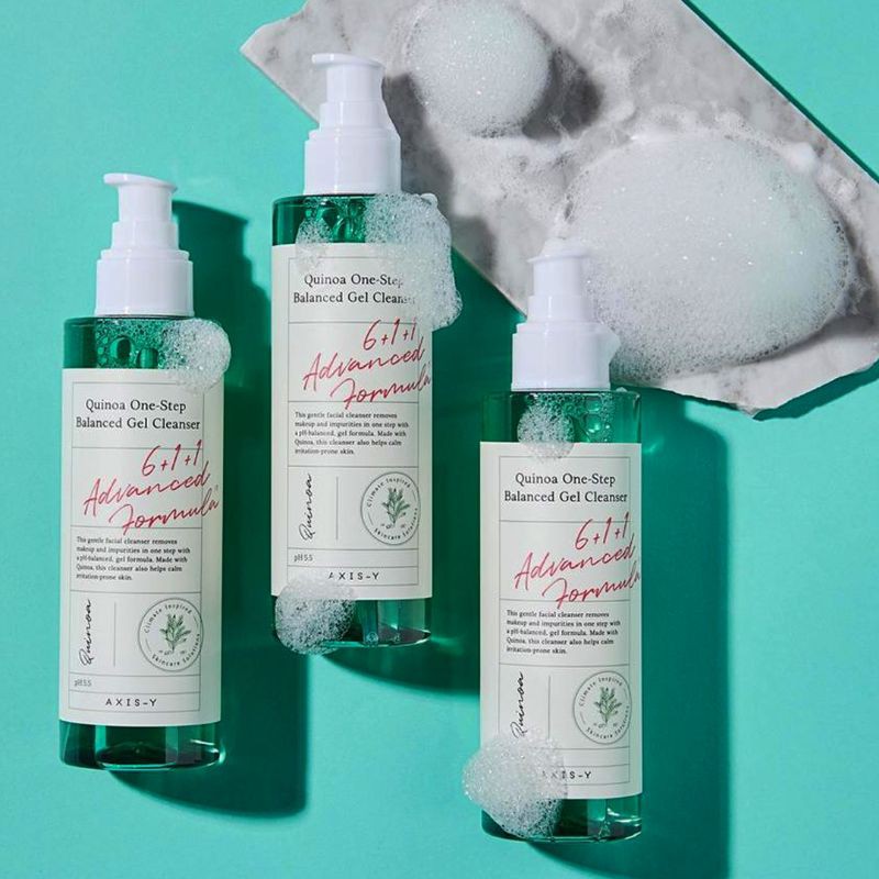 Axis-y Quinoa One-Step Balanced Gel Cleanser | Shopee Singapore