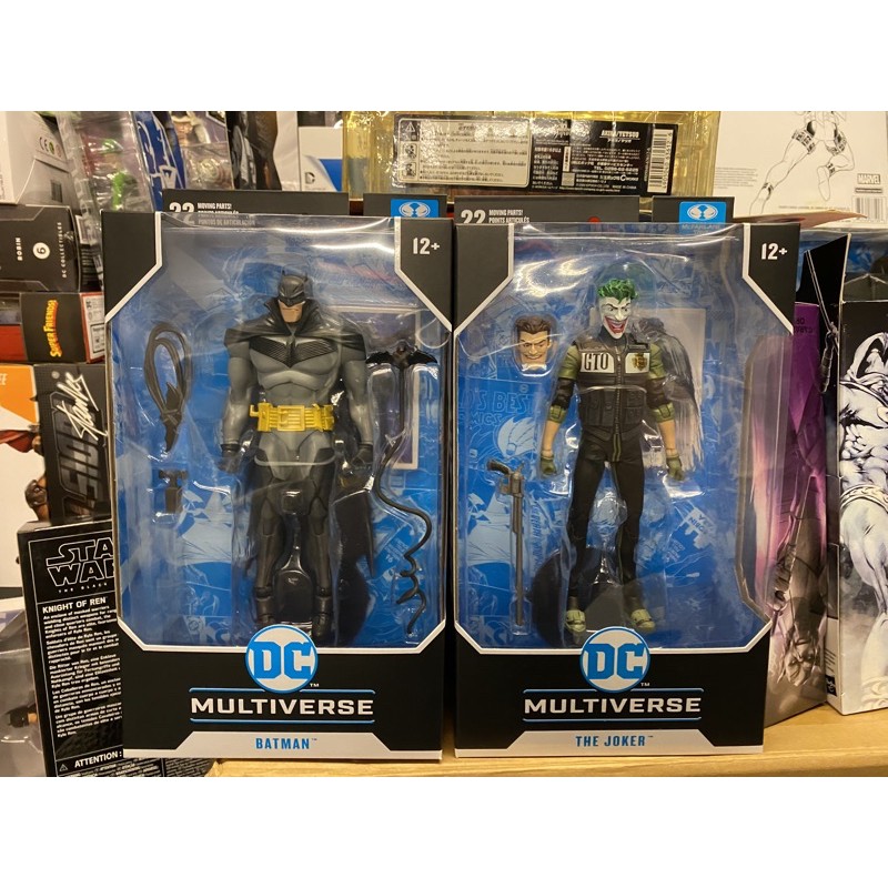 DC MULTIVERSE Comic Edition Batman The Joker The White Knight 7 Inch ...