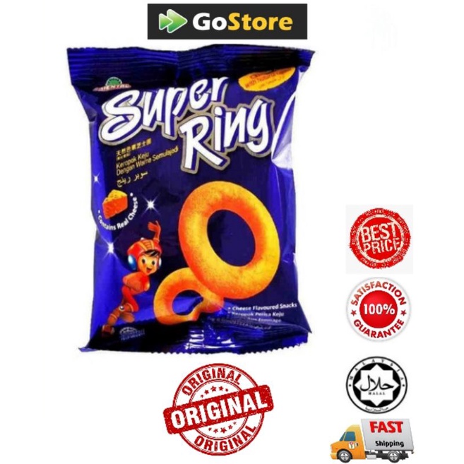 Cheese Snacks Super Ring 60g/ Cheese Snack With Natural Colour/ Cheese ...