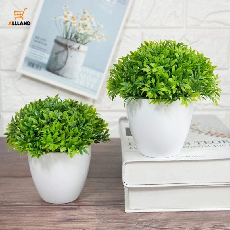 Mini Artificial Fakes Plants Bonsai/ Simulation Bamboo Grass Ball ...