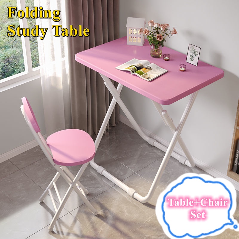 Foldable Study Table Portable Table And Chair Set/Picnic Table /Study ...