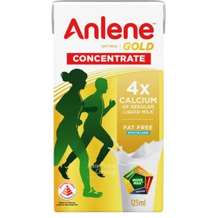 Anlene Gold Concentrate UHT Milk - Fat Free with Collagen -4x125ml ...