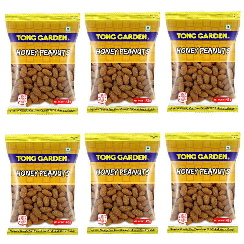 Tong Garden Mini Nuts Pack Assorted 28g - 50g (Bundle of 6) | Shopee ...