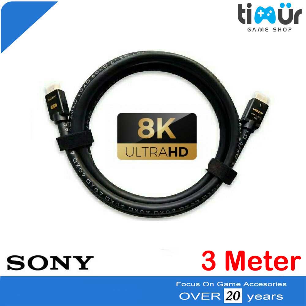 HDMI 2.1 HDR Smart PS5 Ultra High Speed UHD 8K 3 Meter Cable | Shopee ...