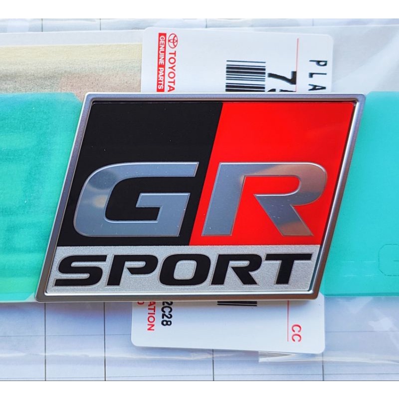 !! Sticker Label GR SPORT Logo For Sure 1 TOYOTA Center Made From in ...
