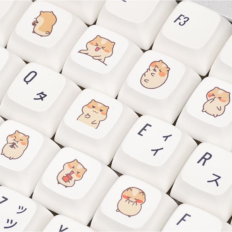 Squirrel Theme Key Cap PBT Thermal Sublimation XDA Height Is Suitable ...