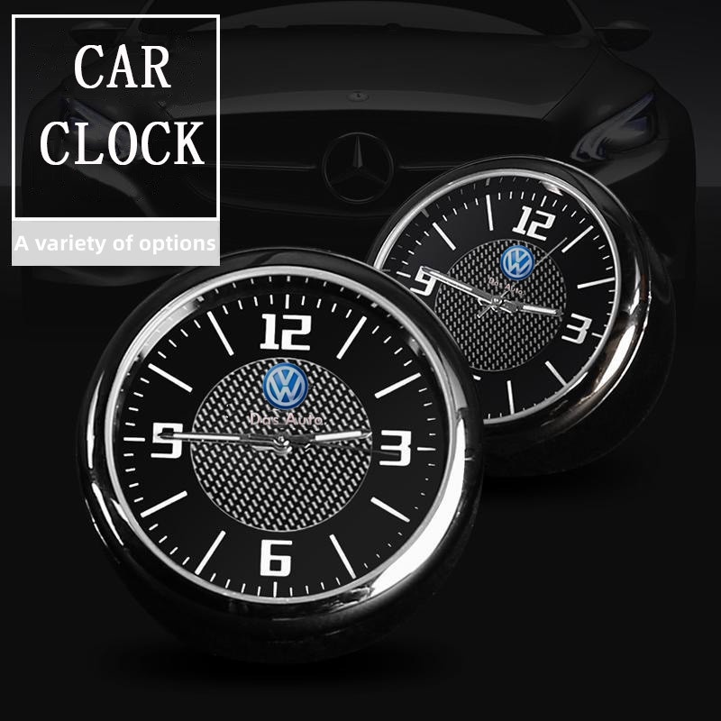Volkswagen Car Mini Clock Quartz Clock Night For Polo Golf mk3 mk6 mk7 ...