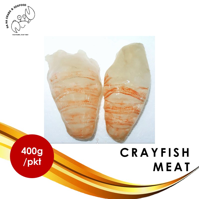 Crayfish Meat/ Slipper Lobster Meat 虾婆肉 (Frozen, 400g/Pkt) | Shopee ...