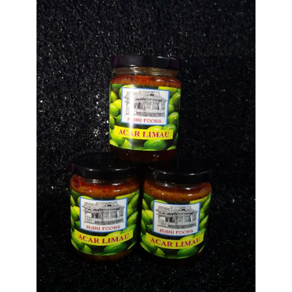 ACAR LIMAU MAMI / LIME PICKLE (250gm) | Shopee Singapore