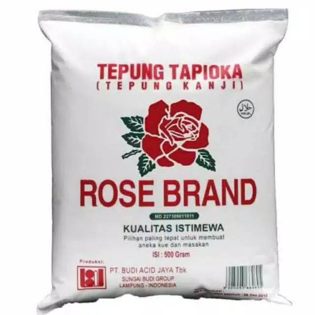 Rose BRAND KANJI TAPIOCA FLOUR 500 GR | Shopee Singapore