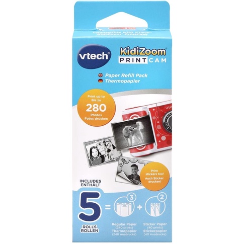 Vtech Kidizoom PrintCam Paper Refill Pack (5/10) | Shopee Singapore