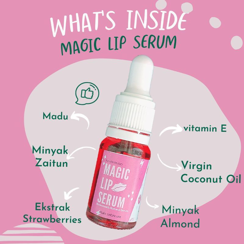 Lip SERUM (MAGIC LIP SERUM) | Shopee Singapore