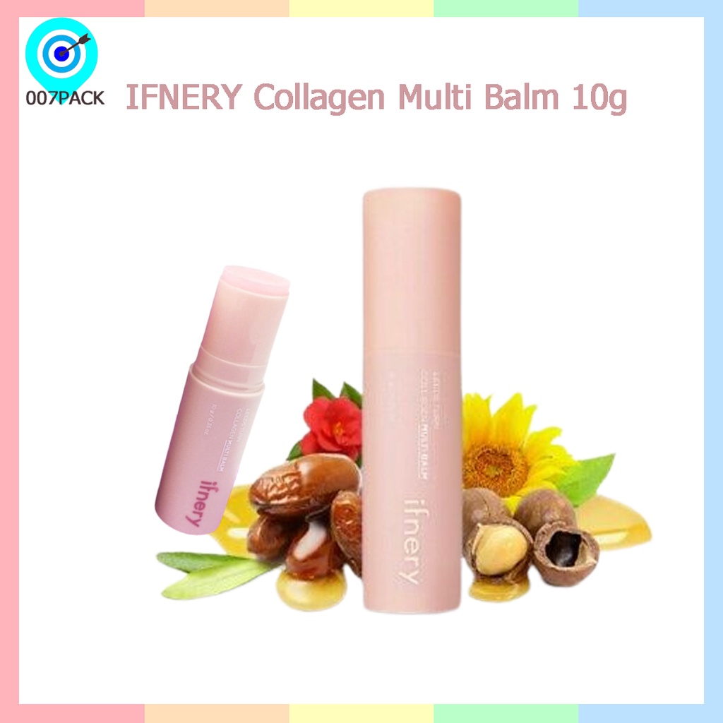 [Ifnery] Collagen Multi Balm 10g for Face, Body and Hair Usable/ Made ...