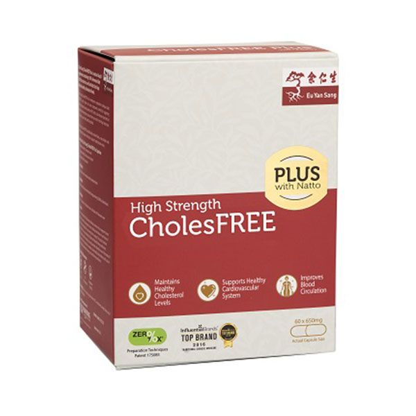 CholesFREE PLUS with Natto 60 x 650mg | Shopee Singapore