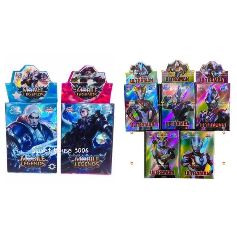 Mobile Legend / ultra man Trading Card “”random box “ | Shopee Singapore