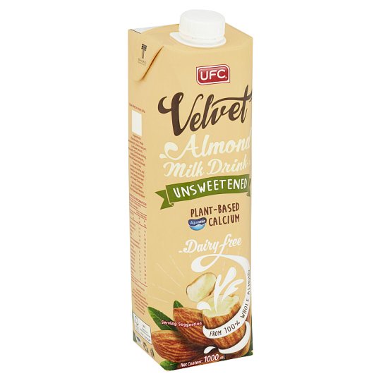 UFC VELVET ALMOND MILK UNSWEETENED 1L | Shopee Singapore