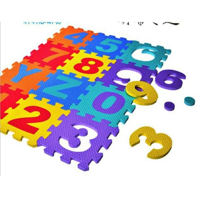 STOK* 36PCS ALPHABET NUMBERS EVA FLOOR PLAY MAT BABY ROOM ABC FOAM ...