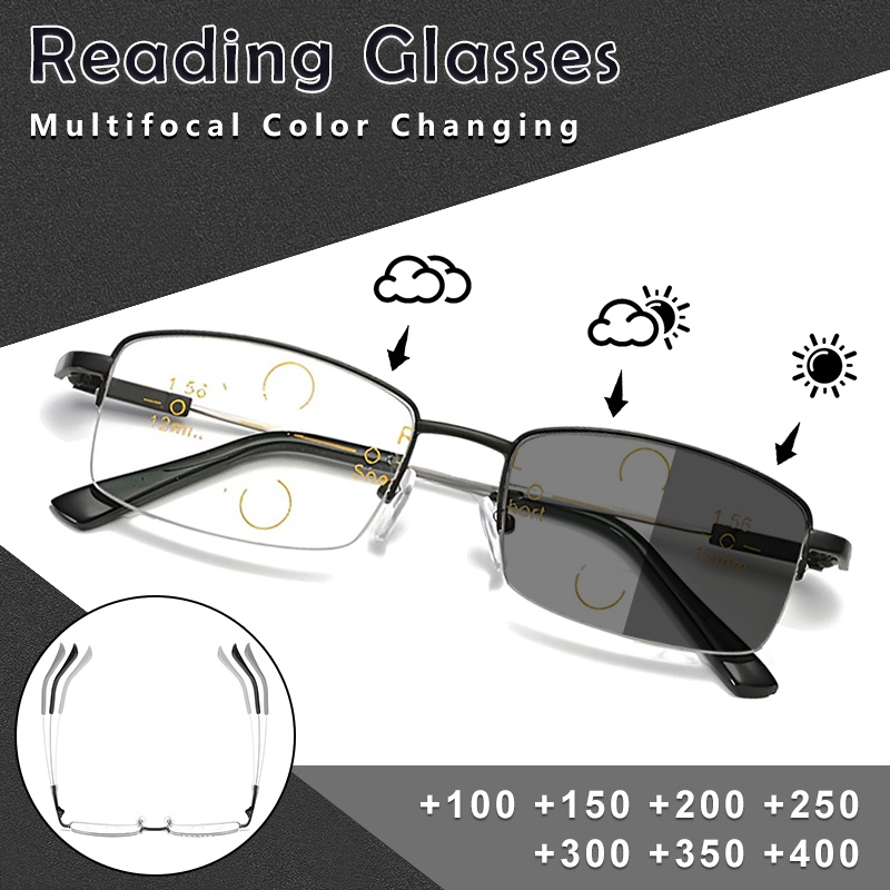 Progressive multi-focus automatic zoom anti-blue light far and near ...