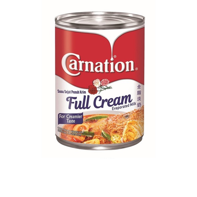 Carnation Full Cream Evaporated Milk (390g) | Shopee Singapore