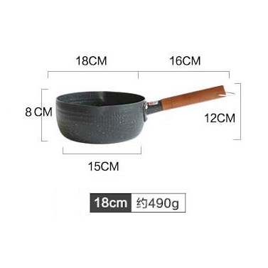 SARA / Multi-Purpose Sauce Pan 18cm / 20cm / 22cm / 24cm with 2 Pour ...