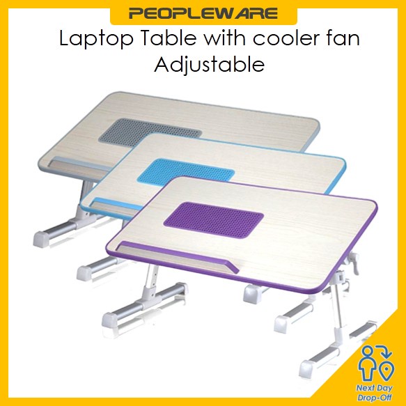 Laptop Folding Table with cooler FAN and Adjustable table angle Series ...